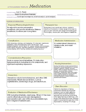 Docusate Sodium Med Card Fundamentals of Nursing - ACTIVE LEARNING ...