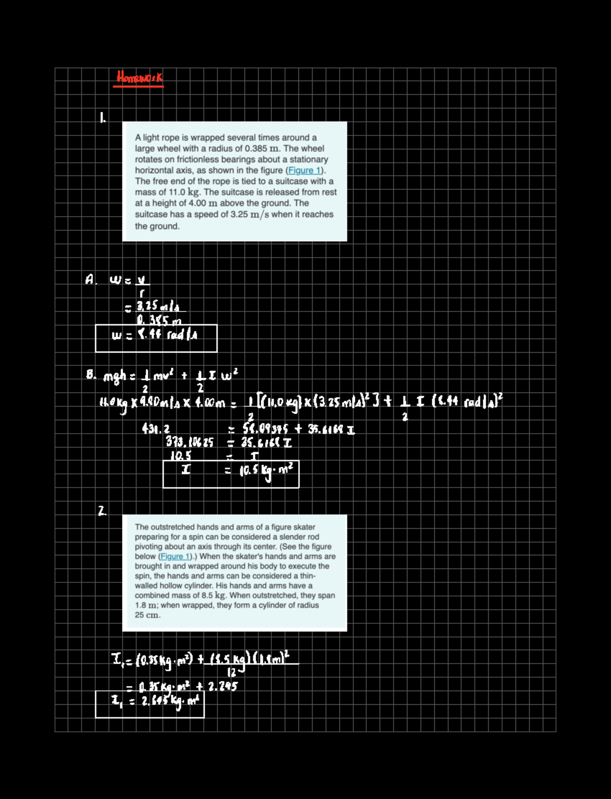 Chapter 10 Practice Problems - PHY 2053 - Studocu