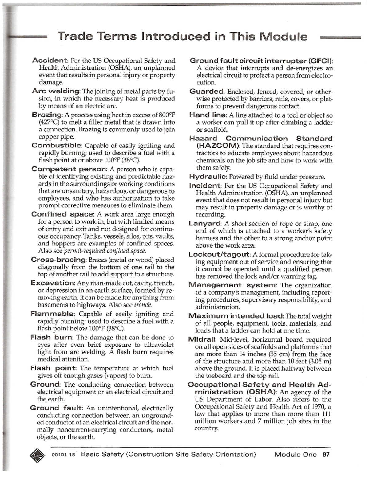 Trade TERM Definitions - CS1101 - Studocu