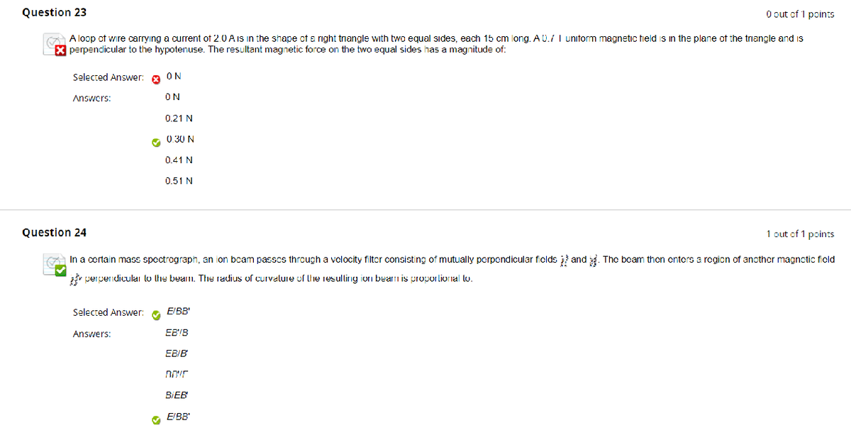 HW 28 - 15 - These are the homework questions and the answers. - PHYS ...