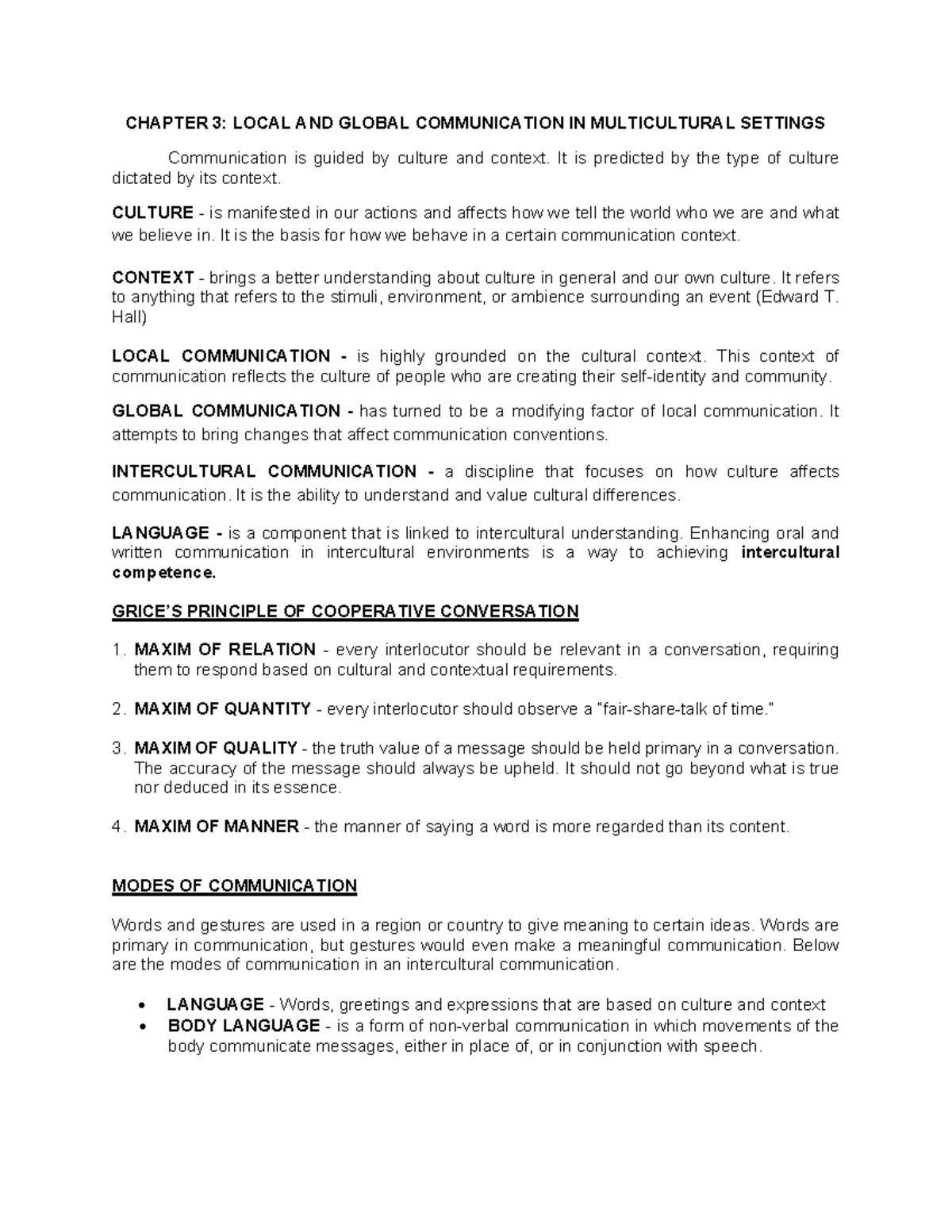 Pur Comm Handout 3 Chapter 3 pdf - CHAPTER 3: LOCAL AND GLOBAL ...