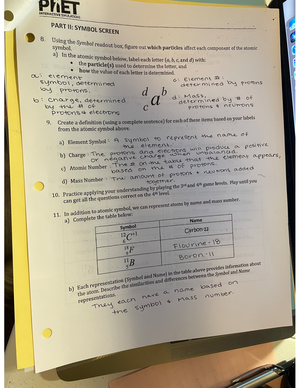 Phet Atom part 2 - BIO-220 - Studocu