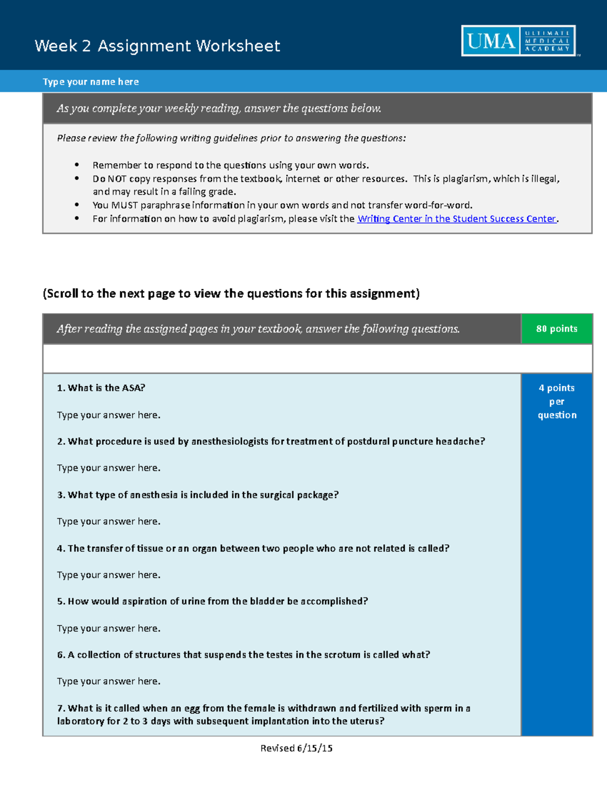 ME2410 wk02 assign v02 - Week 2 Assignment Worksheet Type your name ...