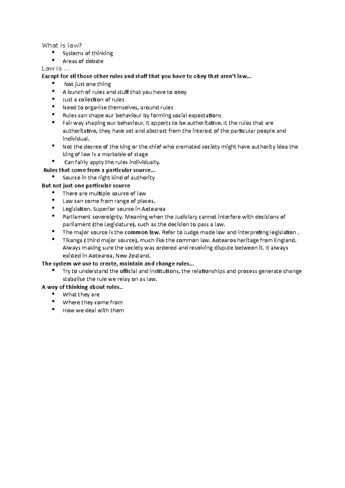 Document 1 What Is Law What Is Law Systems Of Thinking Areas Of Document 1 What Is Law What Is Law Systems Of Thinking Areas Of