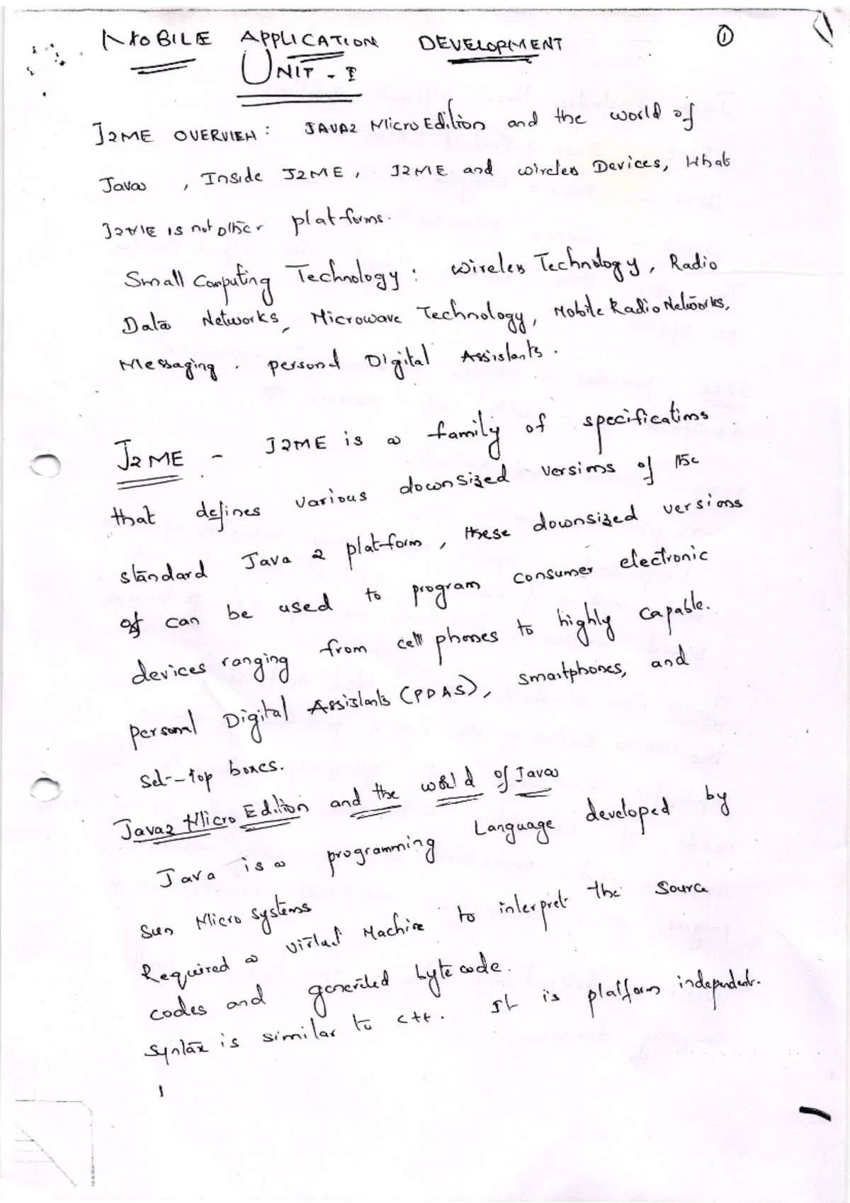 MAD- Unit-1 unit-5 - hand written notes - {ht A{i,-.= S..,"\ co.p. _-r ...