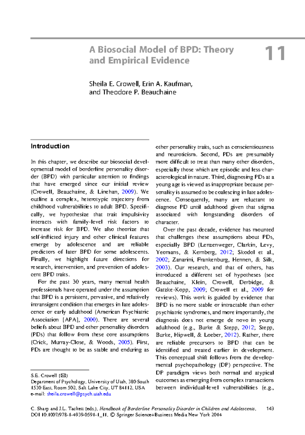 Crowell 2014 - fhfhfh - Social studies - Studocu