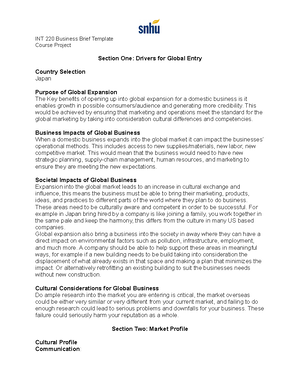 [Solved] Market Considerations Compare and contrast important market ...