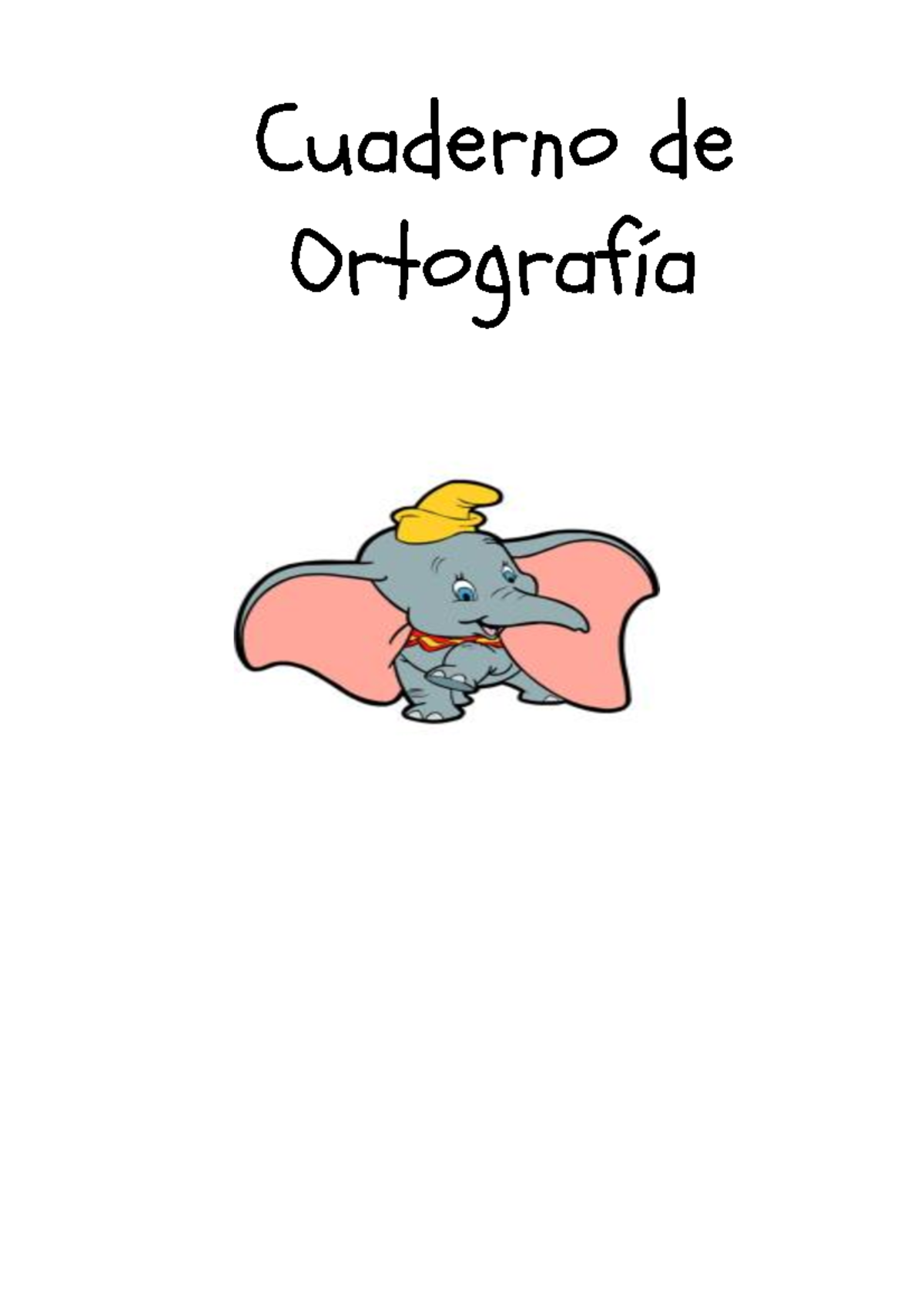 Cuaderno ortografia - Lengua - Cuaderno de Ortografía Completa las ...