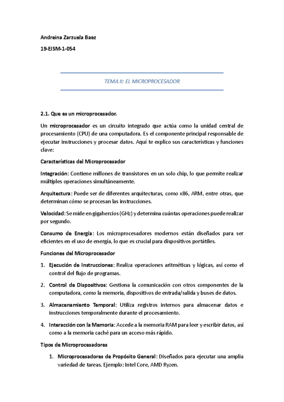 TEMA 2 AZB 19-EISM-1-054 - Andreina Zarzuela Baez 19 - EISM- 1 - 054 ...