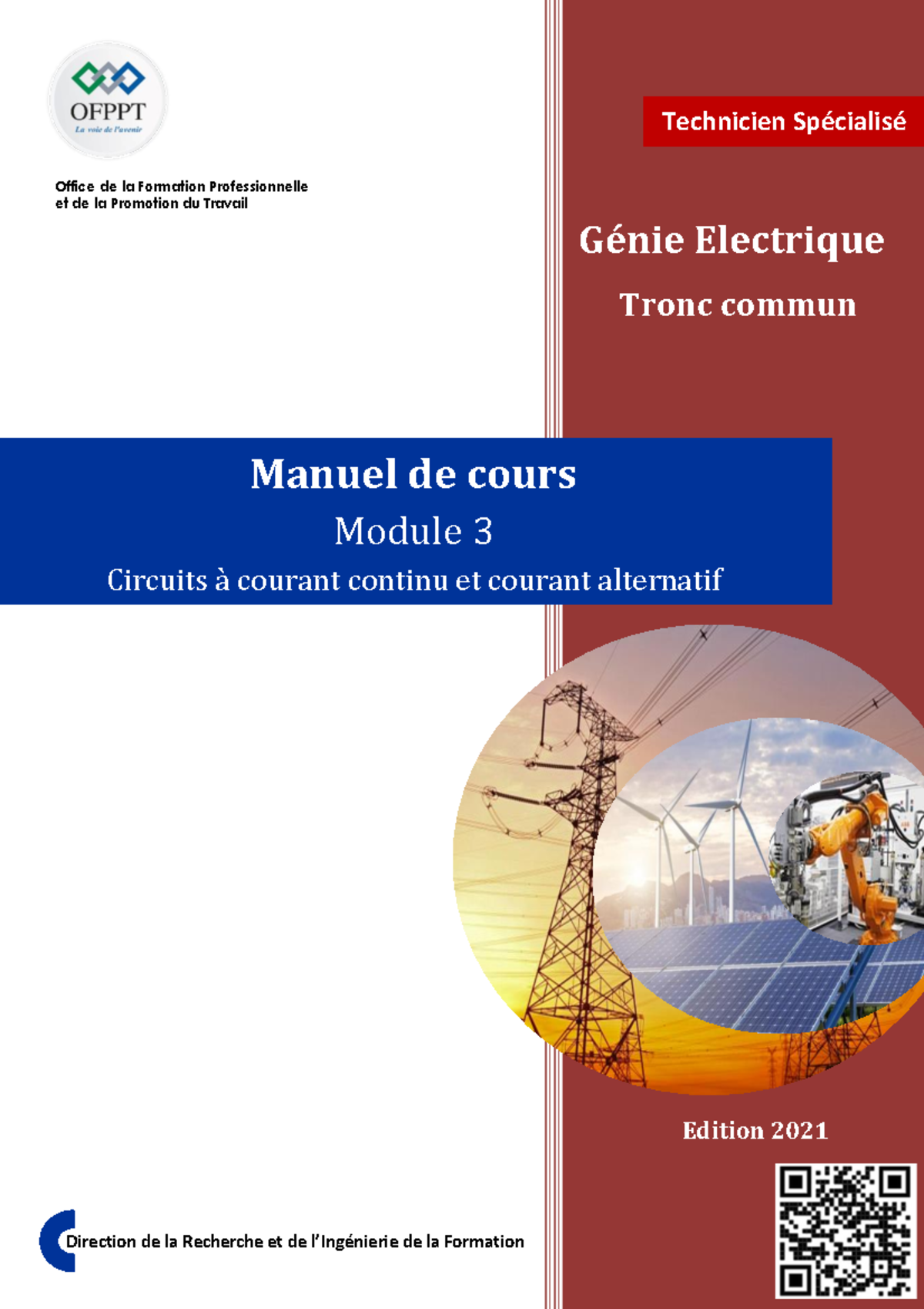 01 Manuel de cours module 03 Rev 05 - 1 Manuel de cours Module 3 ...