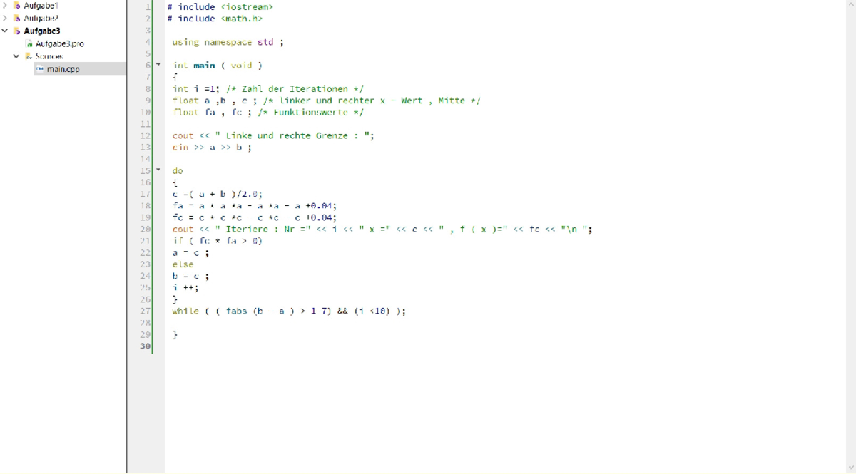 Übung 3 - Sommersemester - Programmieren I - h_da - Studocu