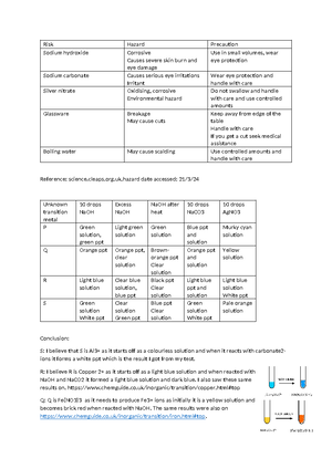 Unit 4 practical 5 - the preparation of ethyl ethanoate - F324 Rings ...
