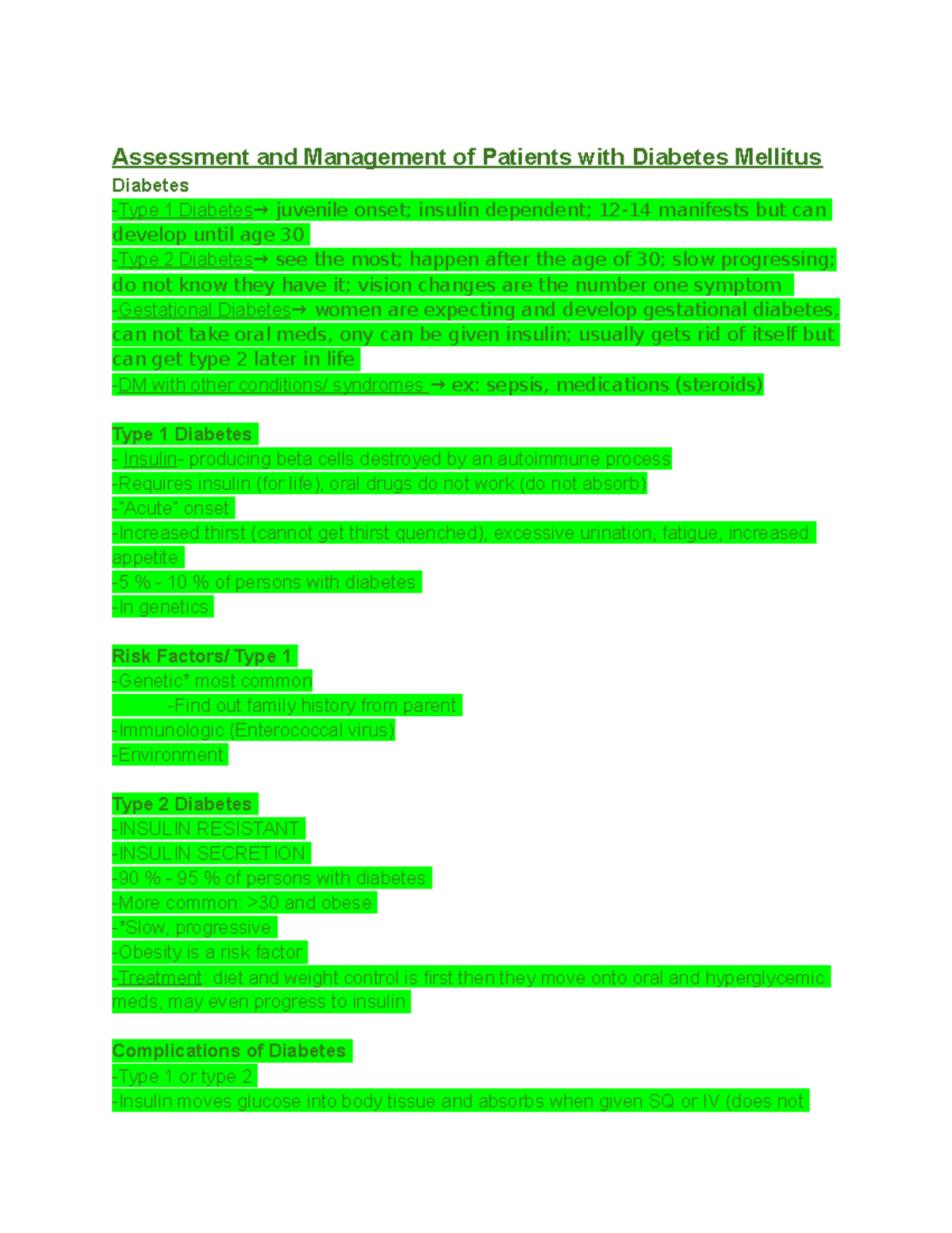 Pro 3 Exam 3 Review - All notes and practice questions are included ...