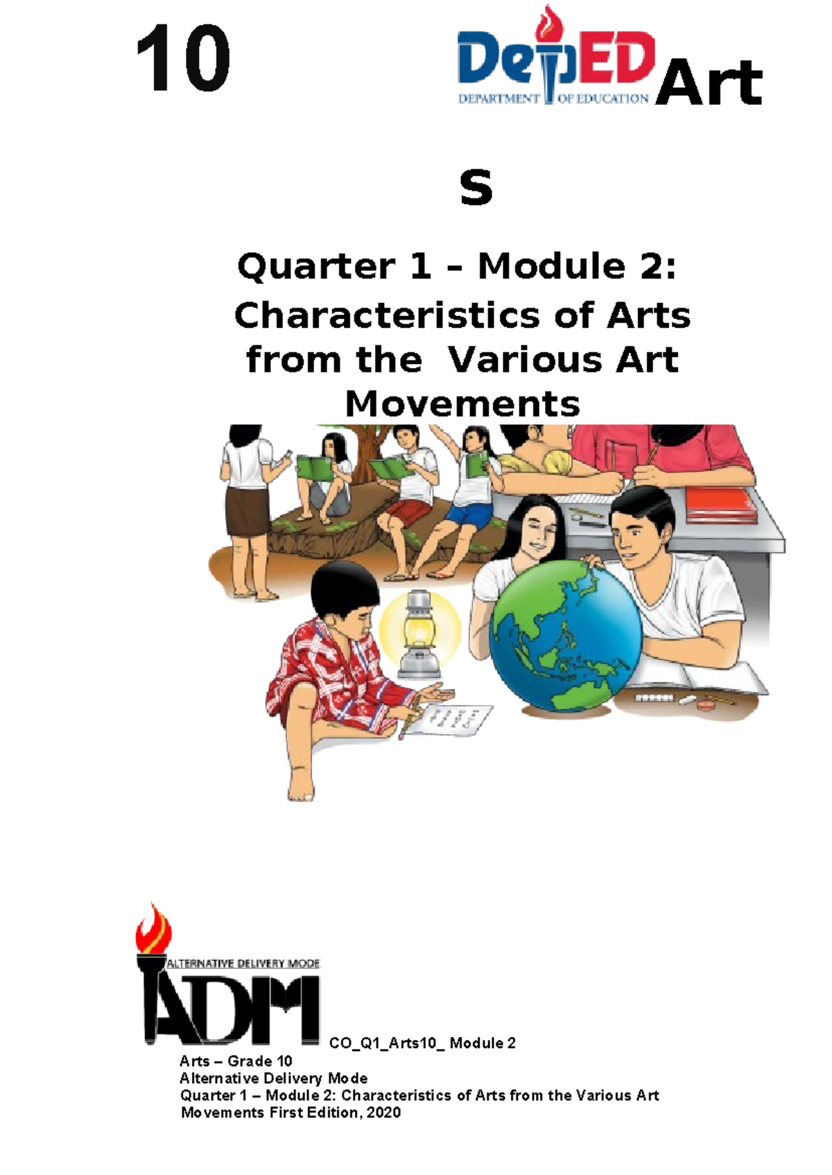 ARTS10 q1 mod2 characteristics-of-arts-from-the-various-art-movements ...