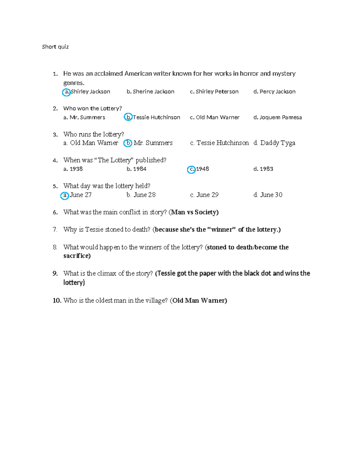 Short quiz na legit na talaga pramis - Short quiz 1. He was an ...