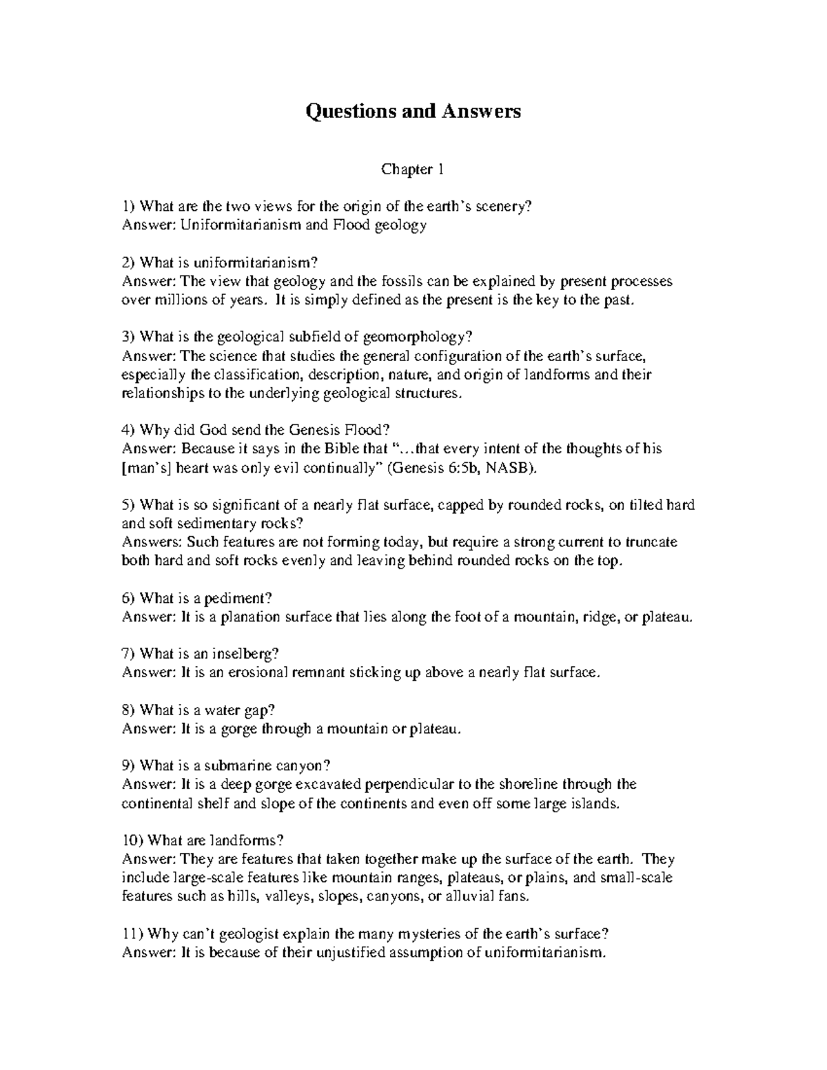 Study Guides - Flood by Design (Study Guide) - Questions and Answers ...