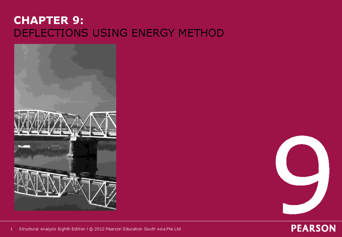 Chapter 5 - Deflection using Energy Methods - CHAPTER 9: DEFLECTIONS USING ENERGY METHOD Chapter ...
