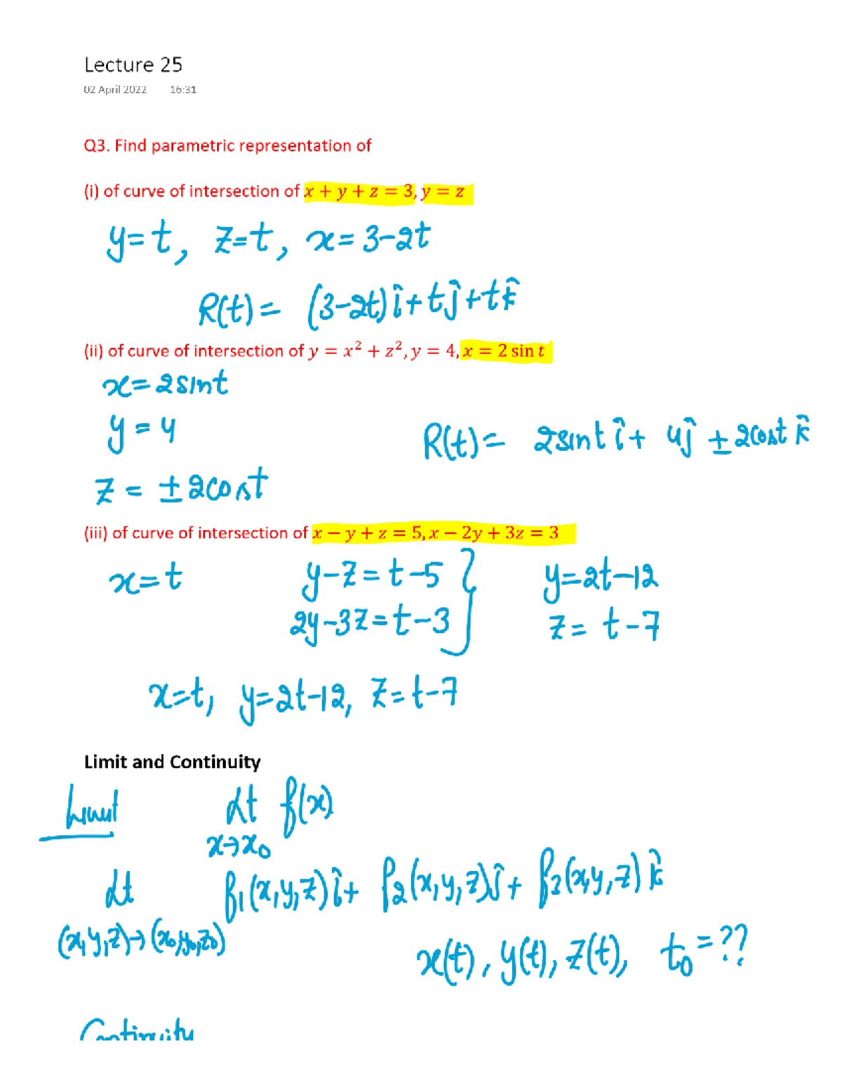 Bachelor of engineering lec 25 - APPLIED MATHEMATICS-II - Studocu