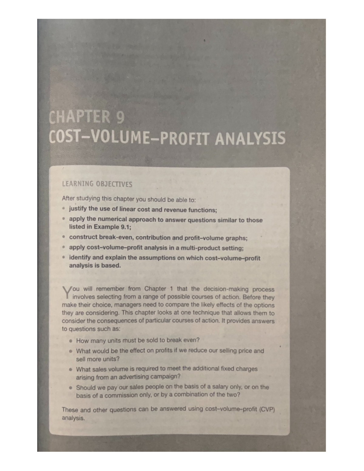 Cost Acctg. Chapter 9 - cost acc - Financial Accounting - Studocu
