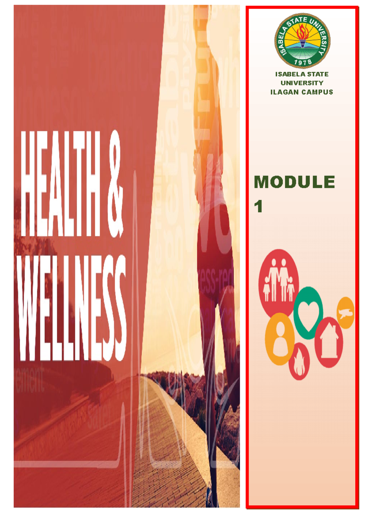 Health Wellness-Module 1-1 - ISABELA STATE UNIVERSITY ILAGAN CAMPUS ...