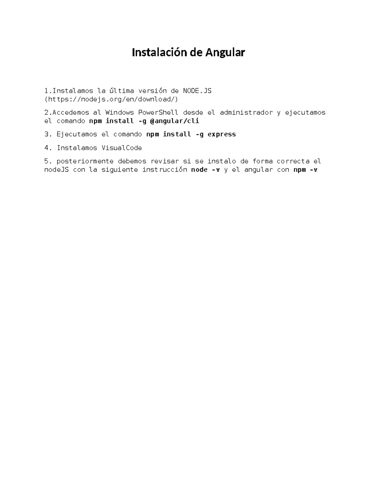 Manual de Instalación de Angular - programación de software ...
