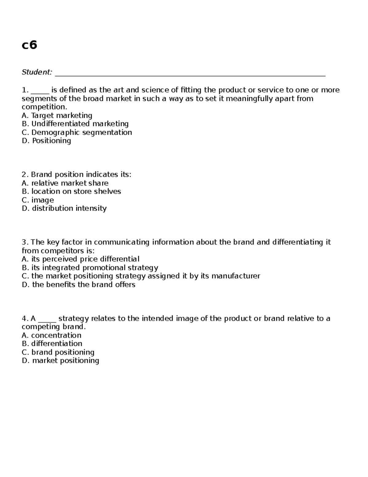 Rtf - assignment - c _Student: - Studocu