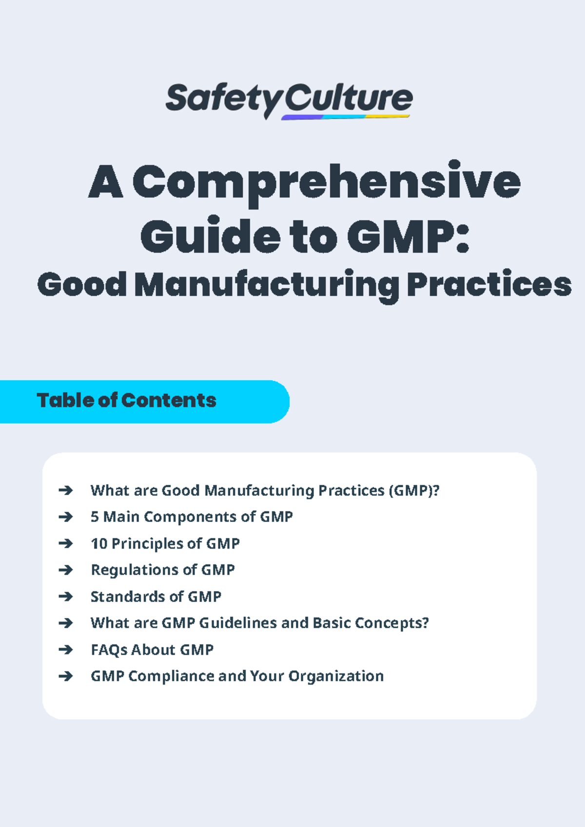 A Comprehensive Guide to GMP Good Manufacturing Practices - What are ...
