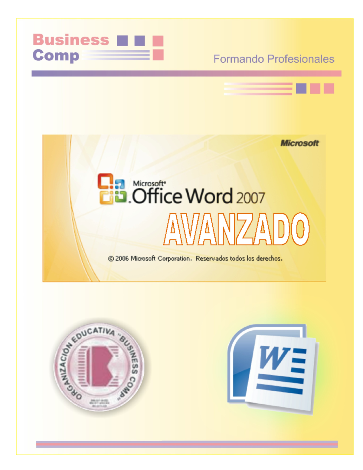 Manual WORD Avanzado-1 - Página SYLLABUS PROGRAMADO DE MICROSOFT OFFICE ...