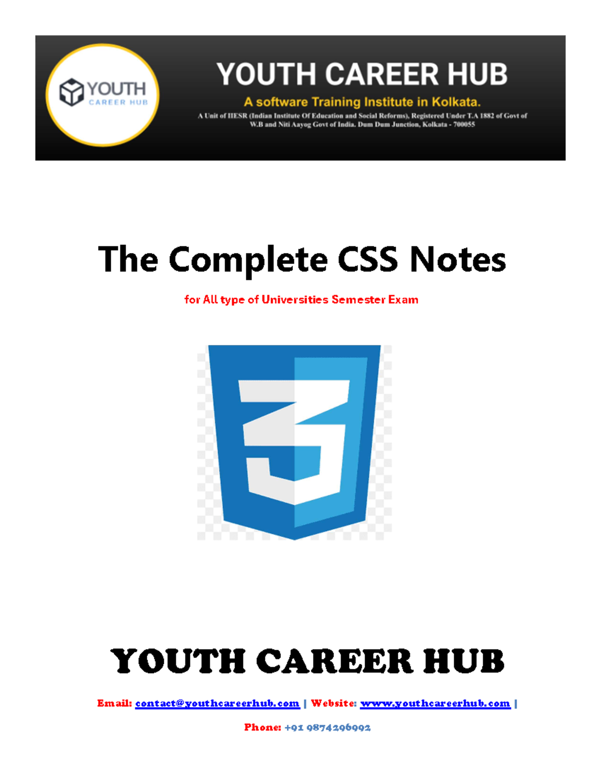 Unit-3 css merged - The Complete CSS Notes ####### for All type of ...