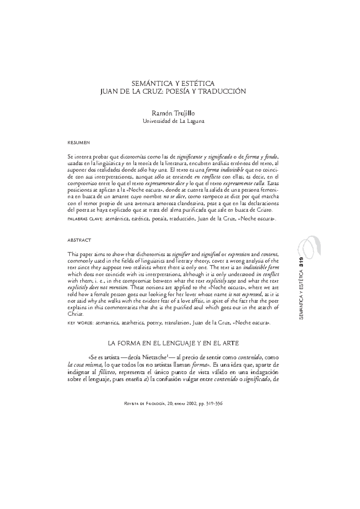 Dialnet-Semantica YEstetica Juan De La Cruz-275674 - SEMÁNTICA Y ...