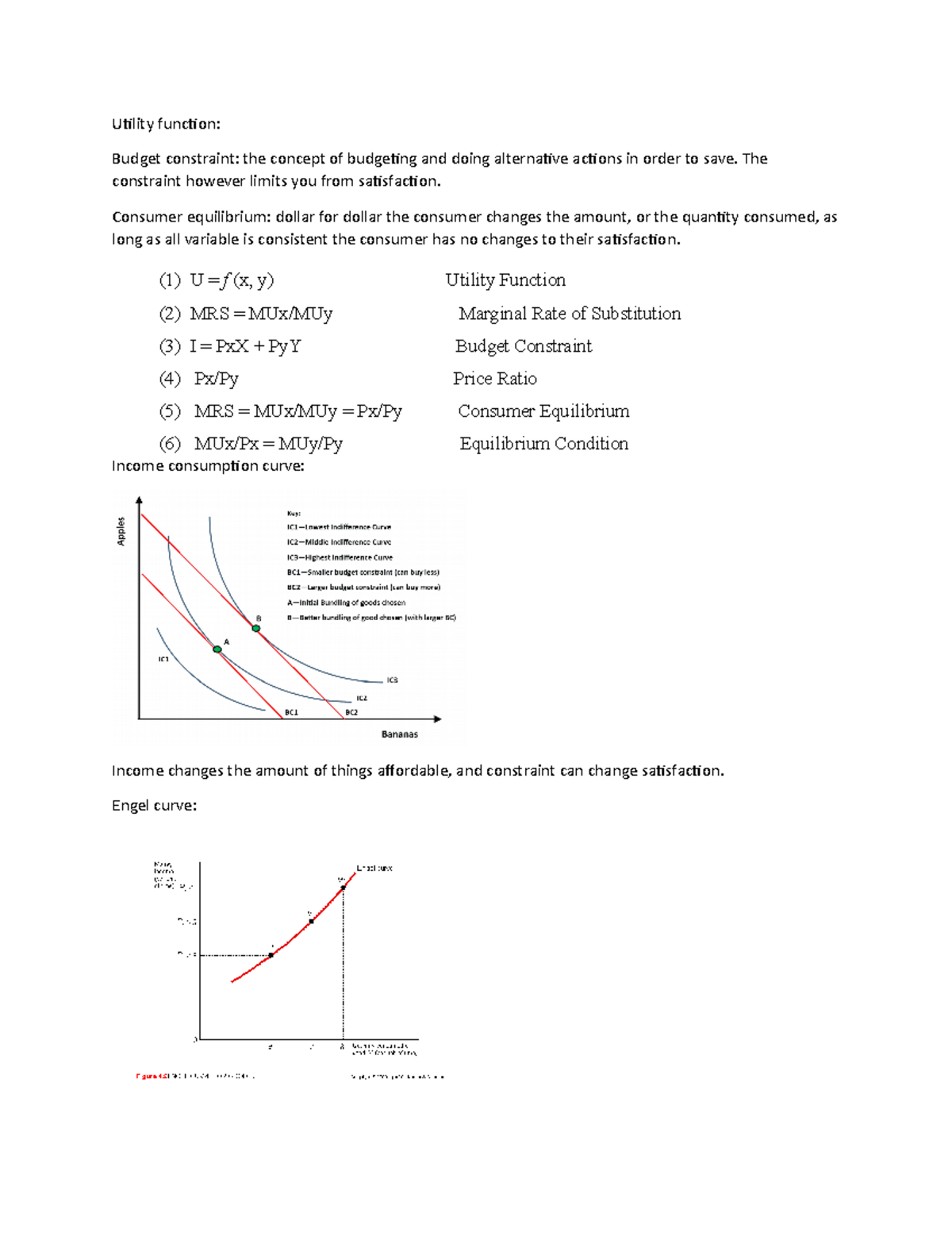 ECON 111 and 114 - Just some notes I took for the first month of ...