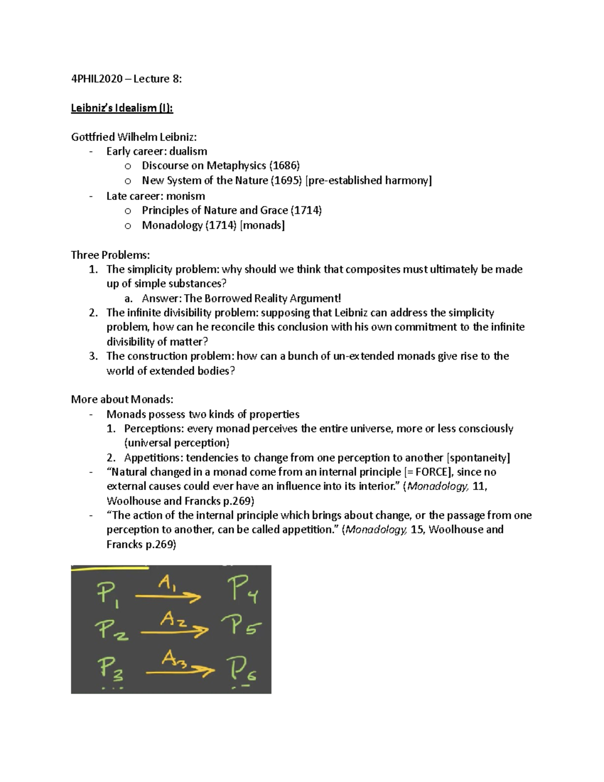 PHIL2020 - Lecture 8 - Ap/Phil 1000 - Yorku - StuDocu