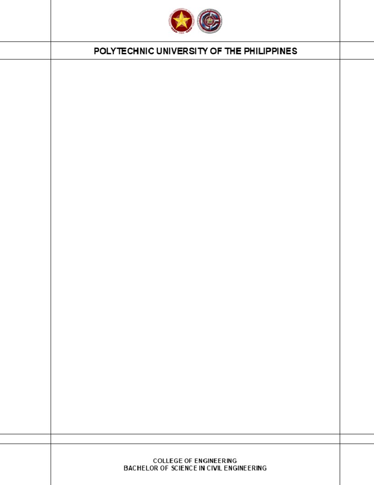 Copy of BSCE BSRE OJT Portfolio Template as of August 29, 2024 - Civil ...