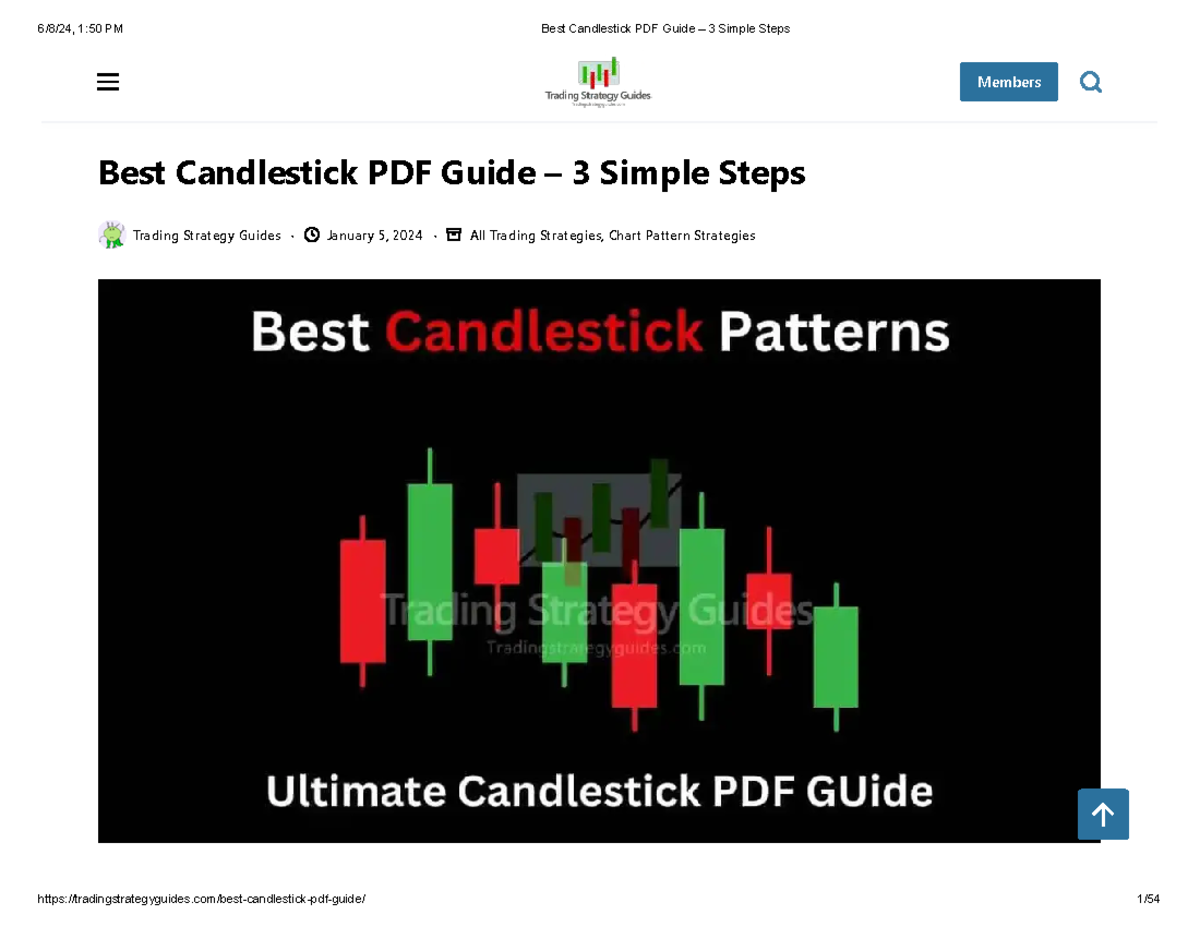 Best Candlestick PDF Guide – 3 Simple Steps - Best Candlestick PDF ...