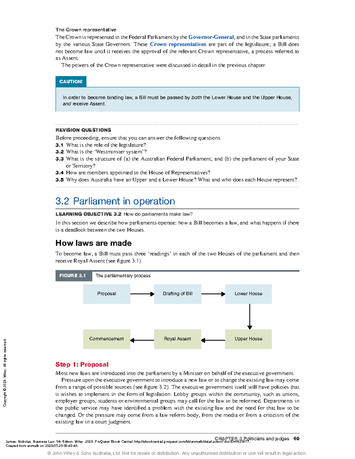 3 - textbook - The Crown representative The Crown is represented in the ...