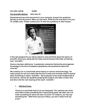 Pre lab 11 - Lab - In the two videos, I learned a lot of things that I ...