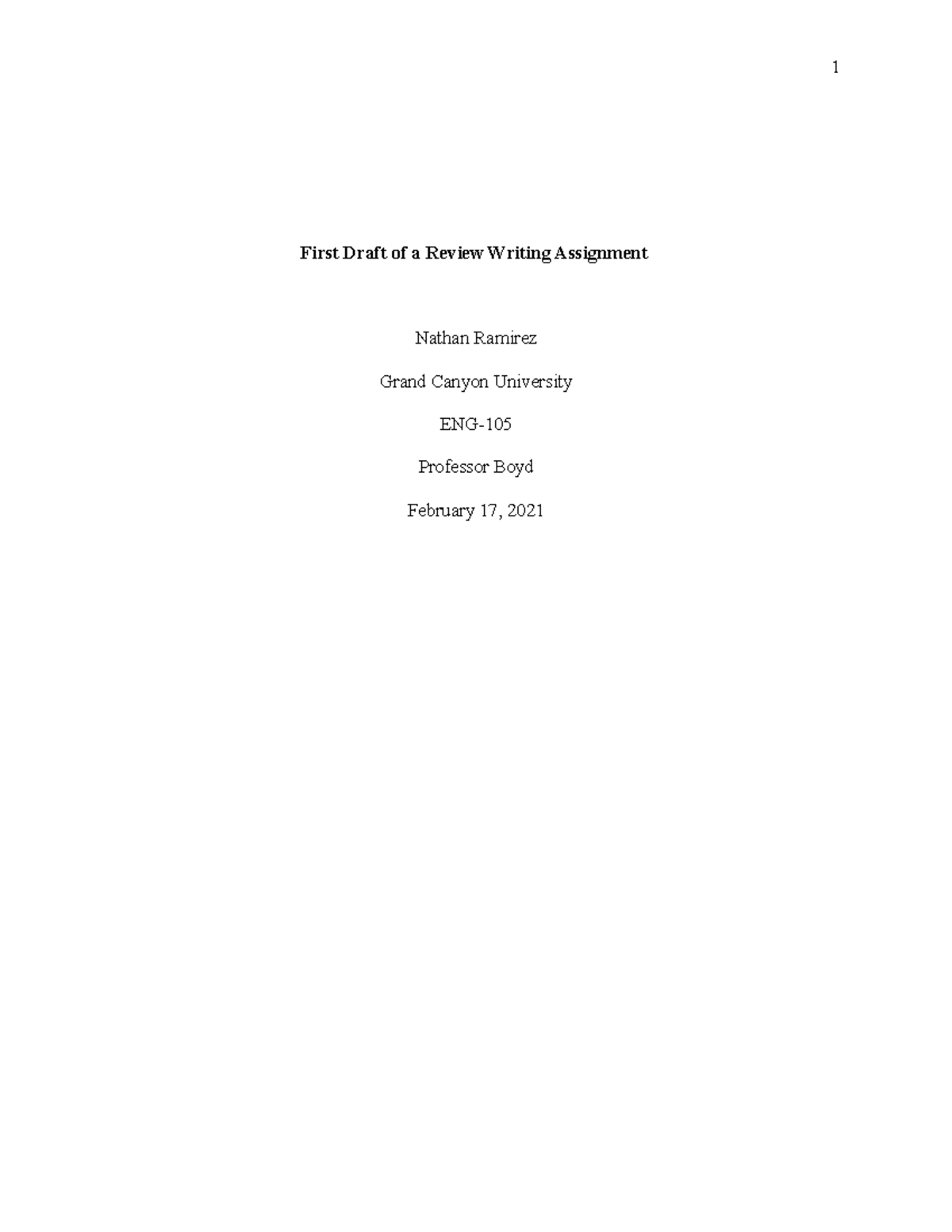 Rough draft - Work for DQ 1 from topic 3/week 3. 2020/2021 - First ...