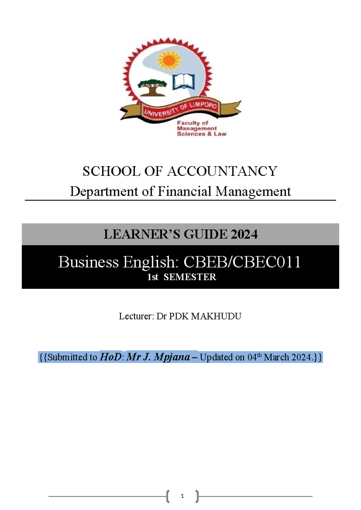 2024 Learner's Guide for CBEB-CBEC - Jan to Jul (23-02-2024) Updated(1 ...