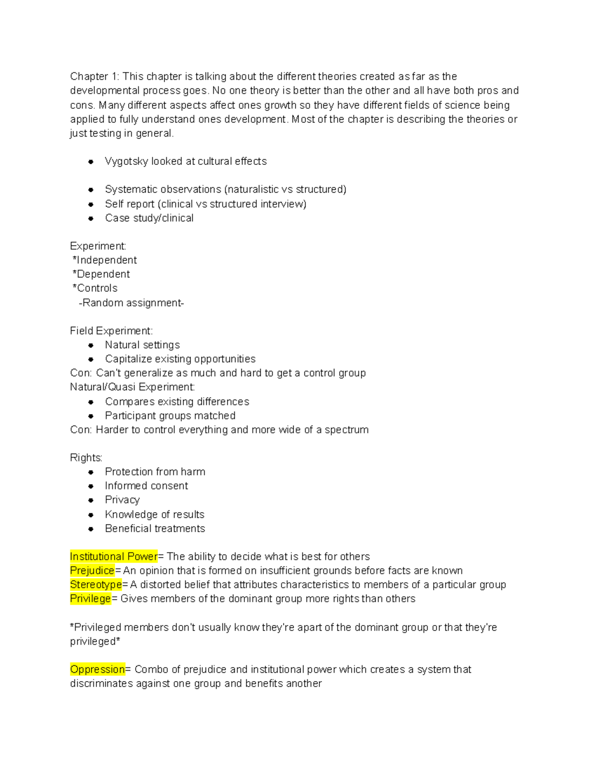 Week 2 - Lecture notes 2 - Chapter 1: This chapter is talking about the ...