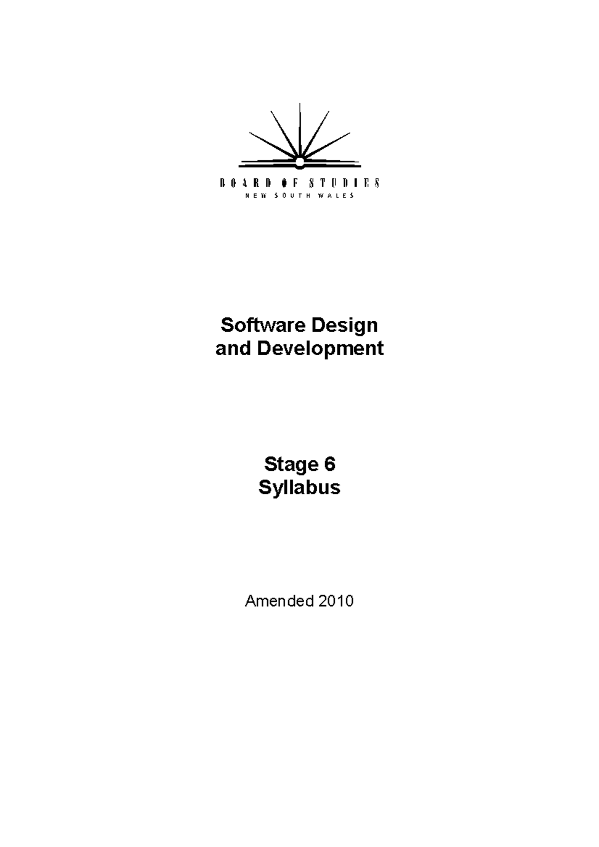 Software design development st6 syll from2011 (1)+Software+Design+and+Development - Software ...
