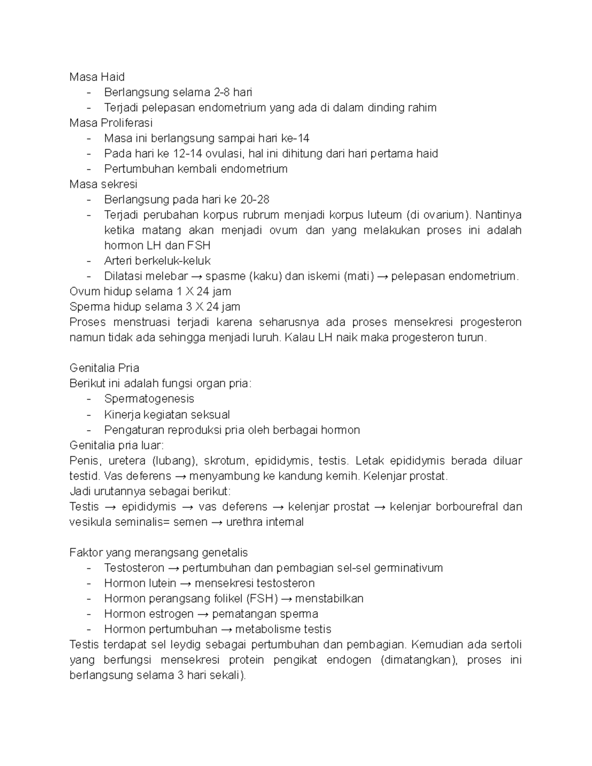 Siklus Menstruasi dan Proses Fertilisasi - Masa Haid - Berlangsung ...