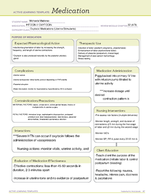 ATI Basic Concept - Ectopic pregnancy - ACTIVE LEARNING TEMPLATES ...