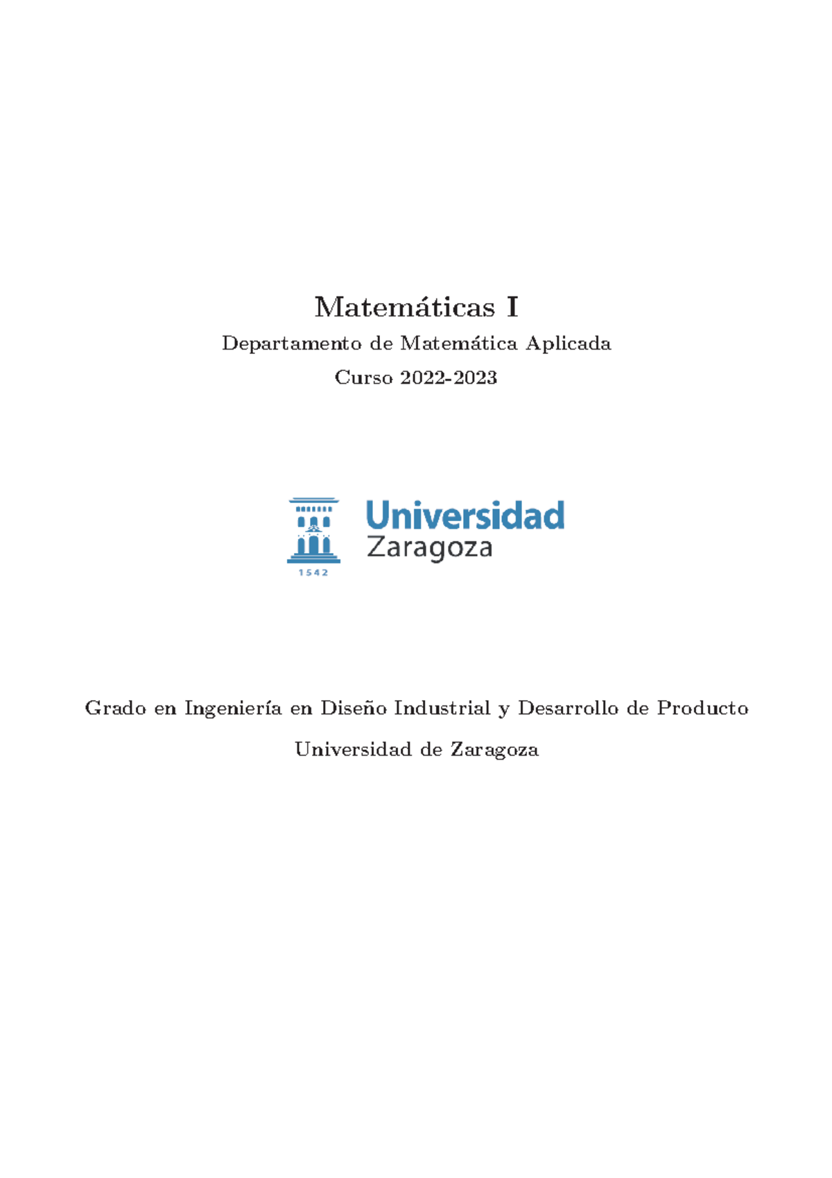 Problemas examen - Matem ́aticas I Departamento de Matem ́atica ...