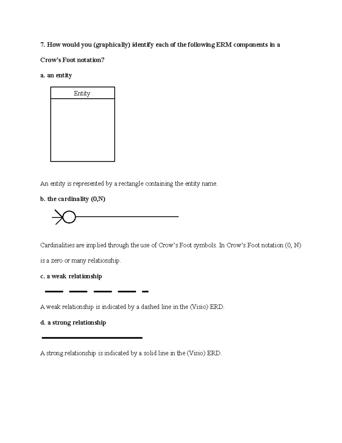 Homework Assignment 4 - How would you (graphically) identify each of ...