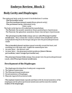 Embryo-flowchart-1 - Embryology flow chart - Zygote à(fertilization ...