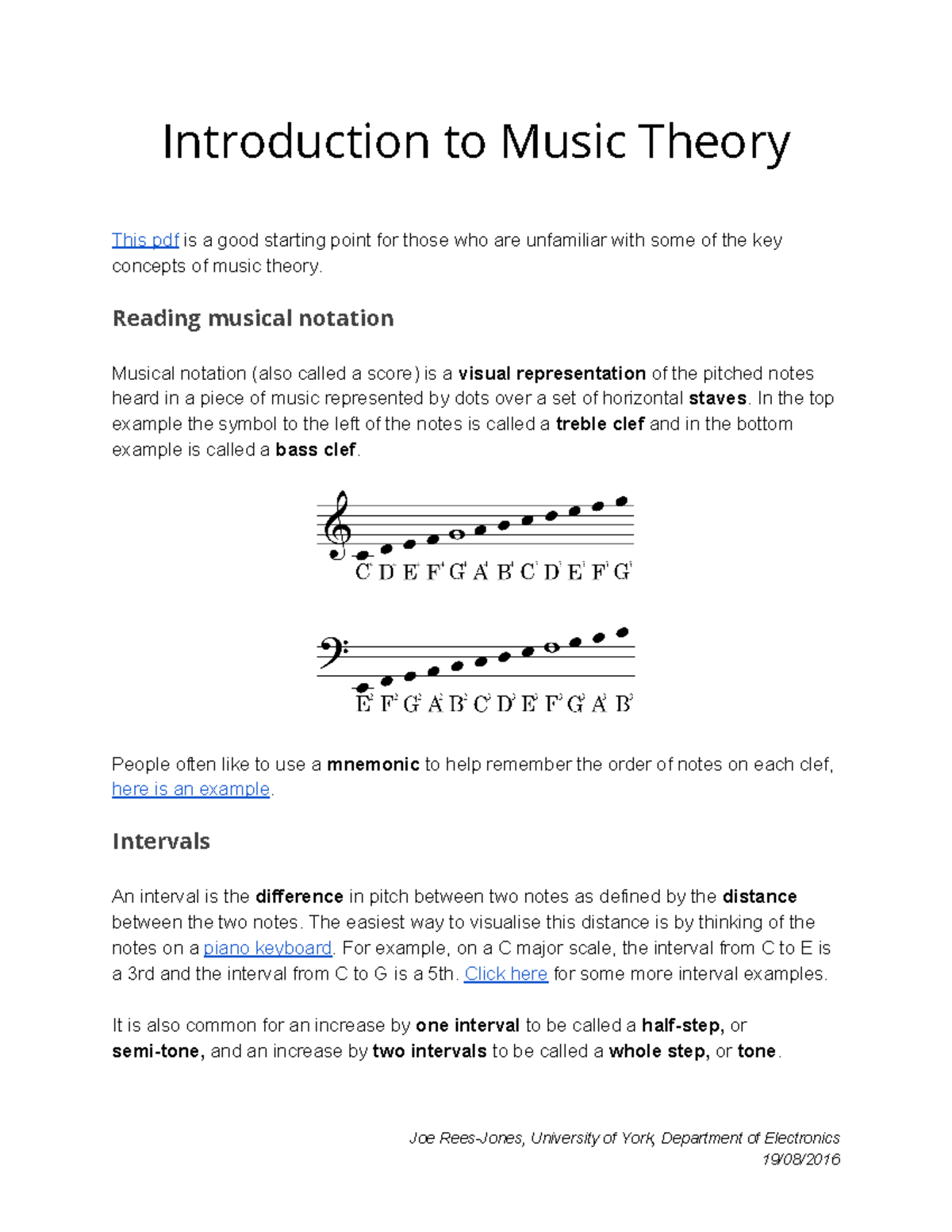 Introductionto Music Theory - Introduction to Music Theory This pdf is ...