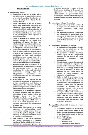 Remedial Doctrines - NOtes - GENERAL PRINCIPLES In the Matter to ...