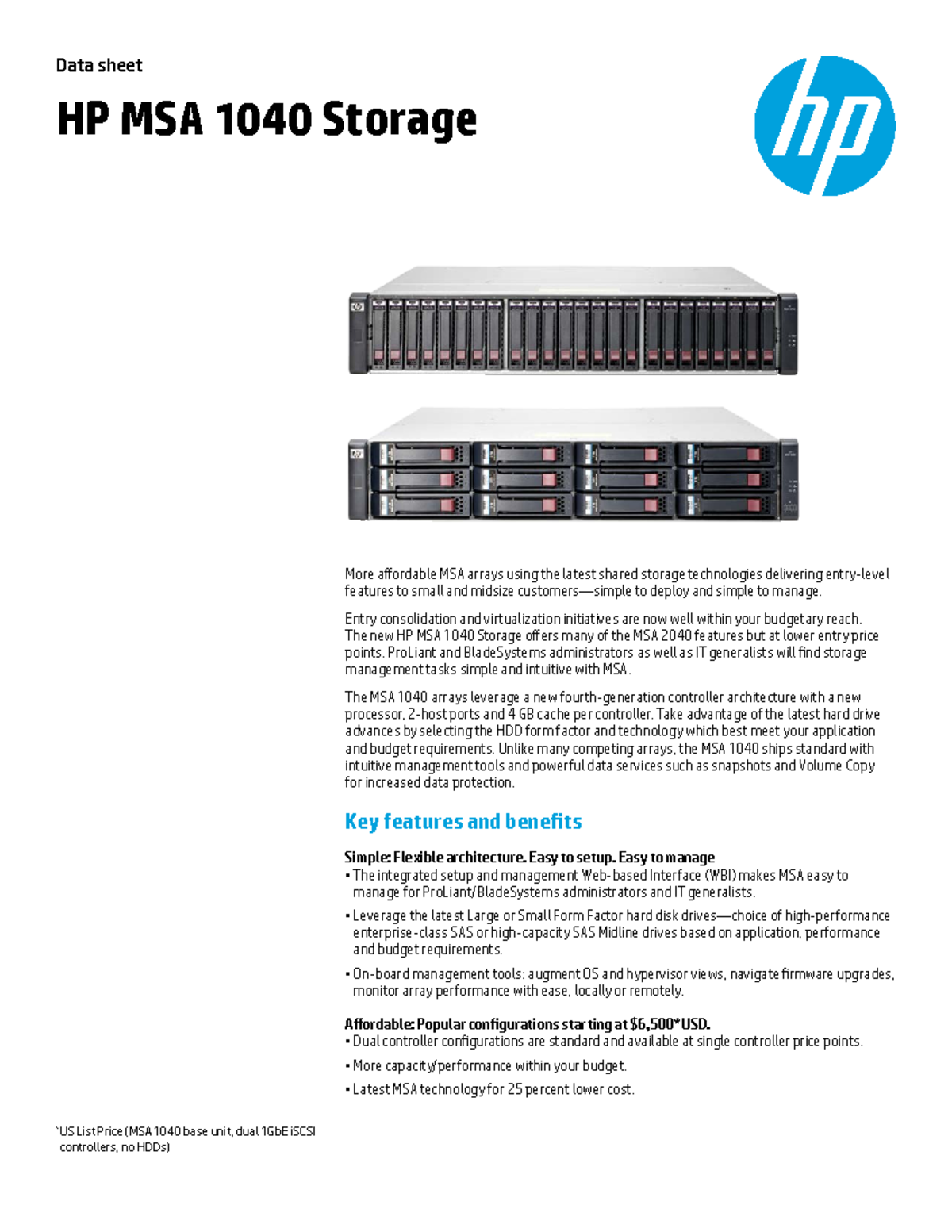 Btl - ádasd - More affordable MSA arrays using the latest shared ...