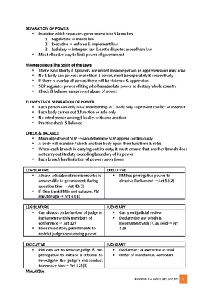 The Reid Commission Report 1957 - Table of Contents - **CHAPTER I ...