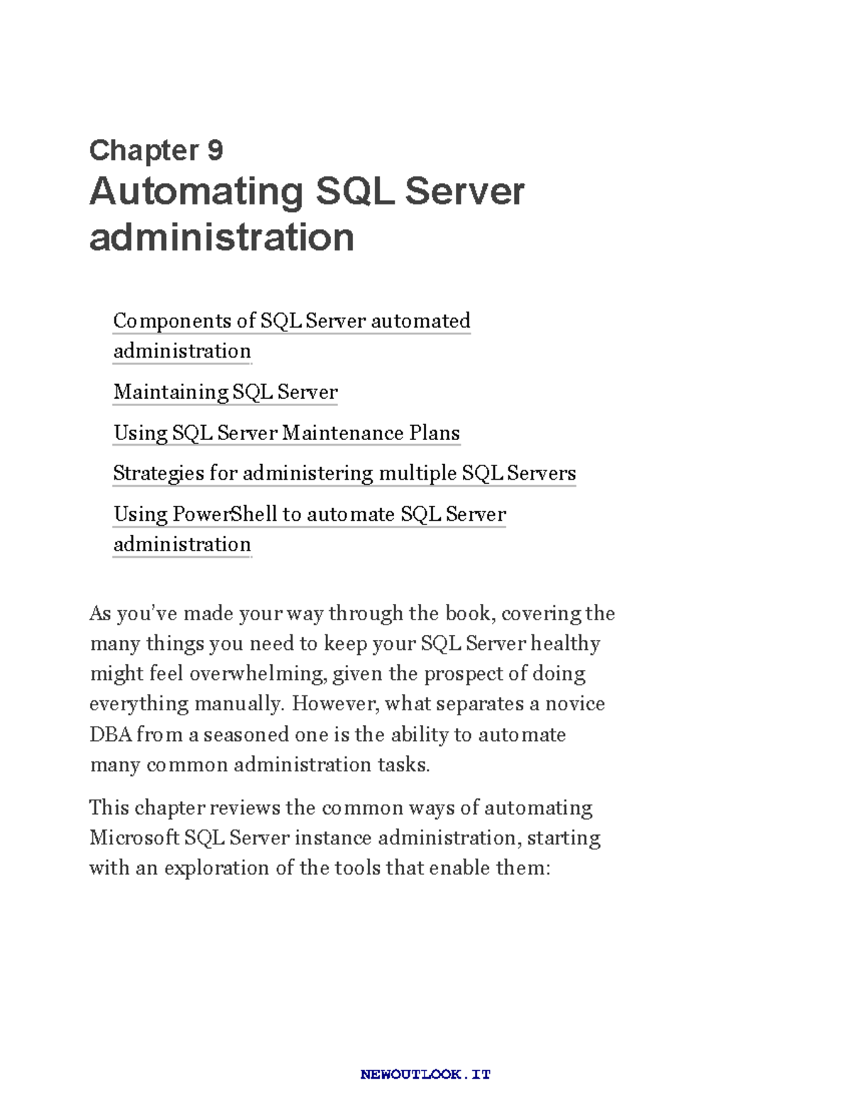 Microsoft Press SQL Server 2019 Administration Inside Out 988 - Chapter ...